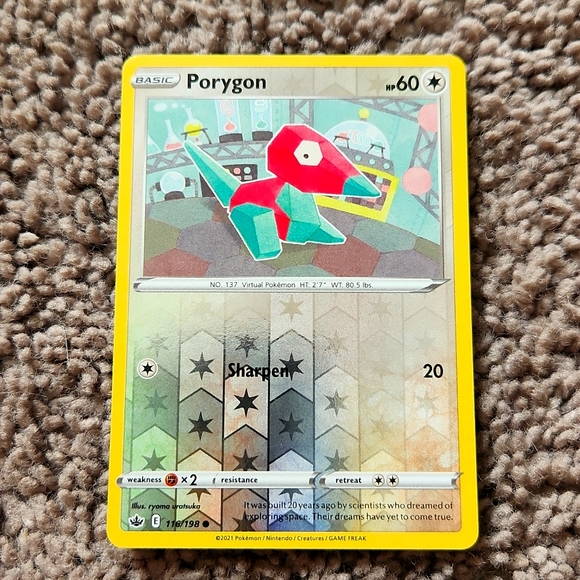 Toys | 221 Porygon Holo | Poshmark